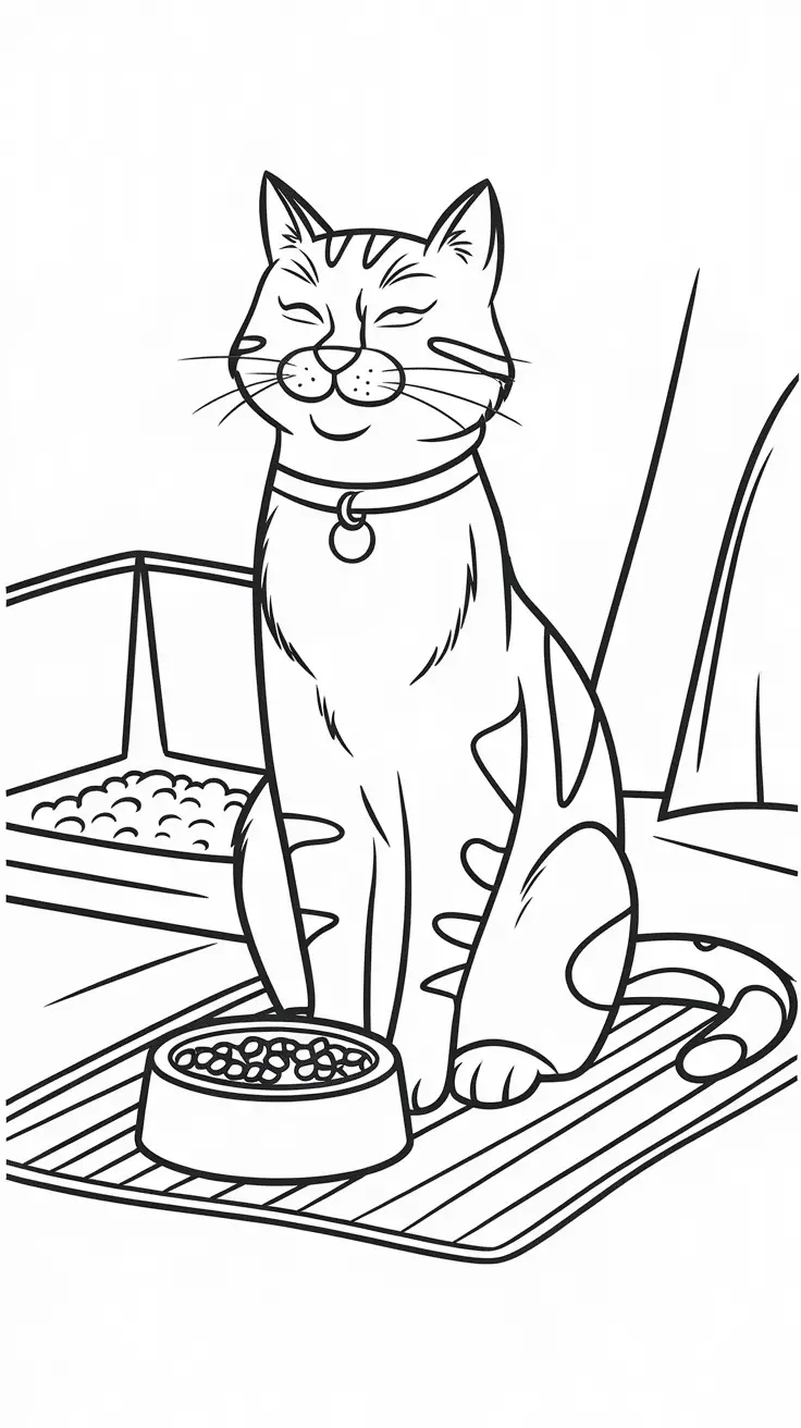 Pets Coloring Pages For Kids: Fun And Creative Activities To Brighten ...
