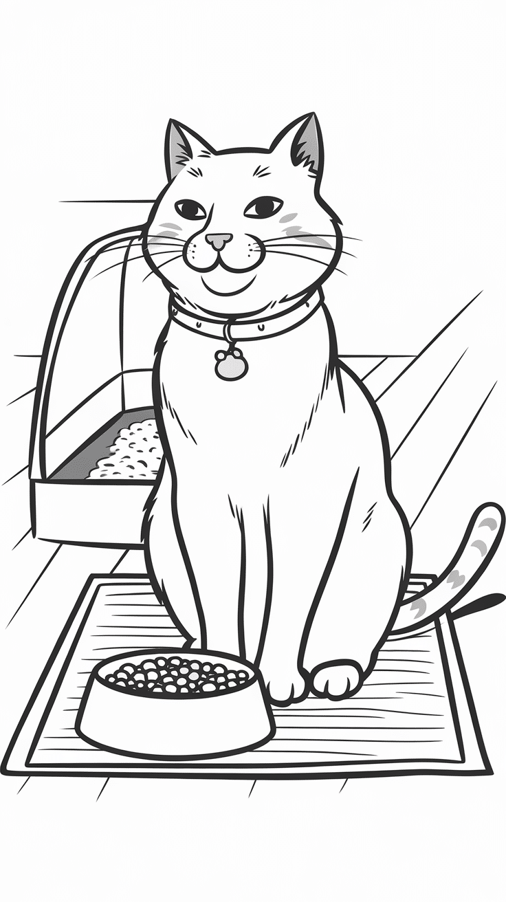 Pets Coloring Pages For Kids: Fun And Creative Activities To Brighten ...