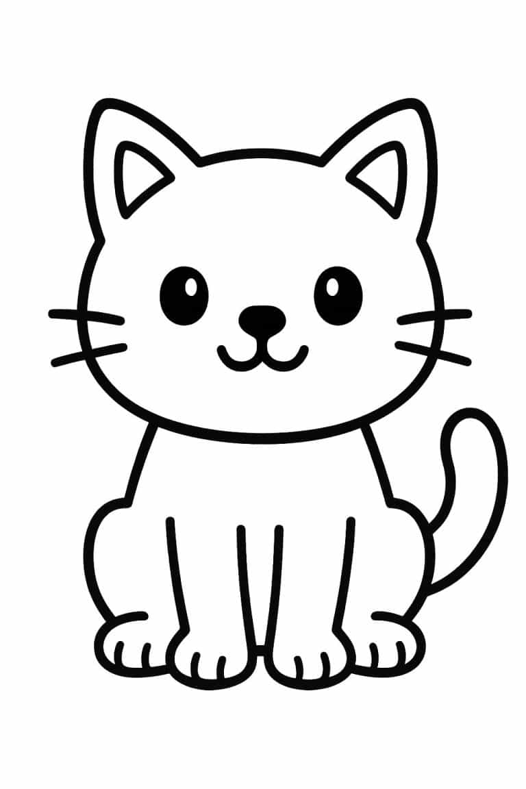 Coloring Pages Dog And Cat: 7 Fun Designs For Kids And Adults