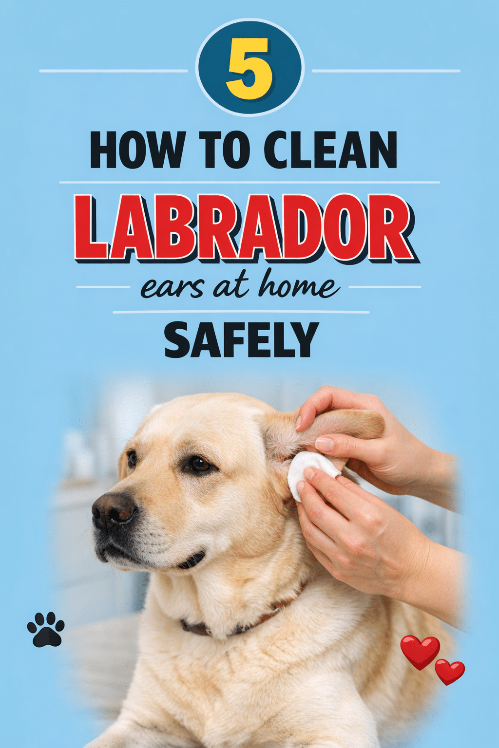 How To Clean Labrador Ears