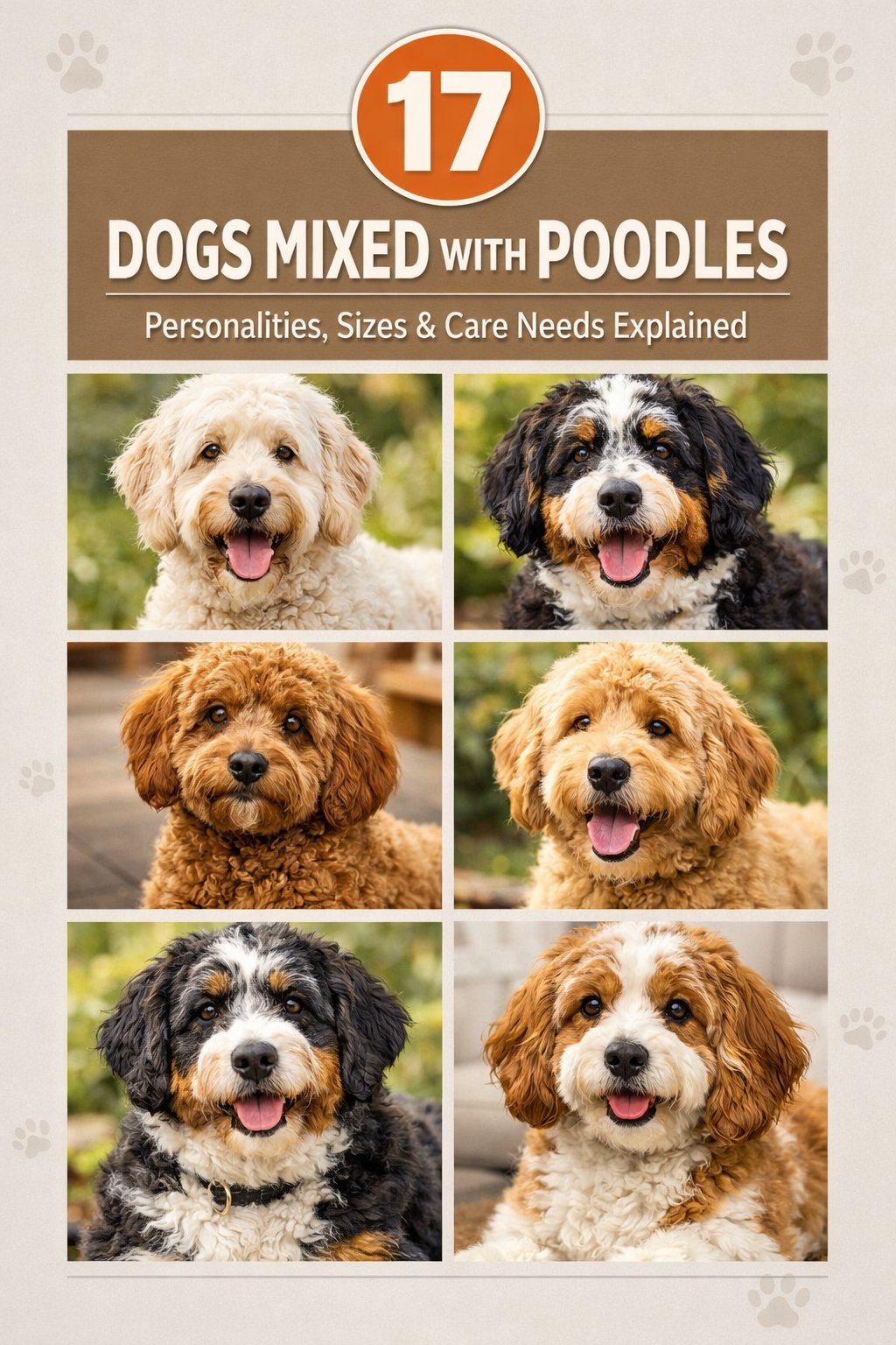 17 Dogs Mixed With Poodles