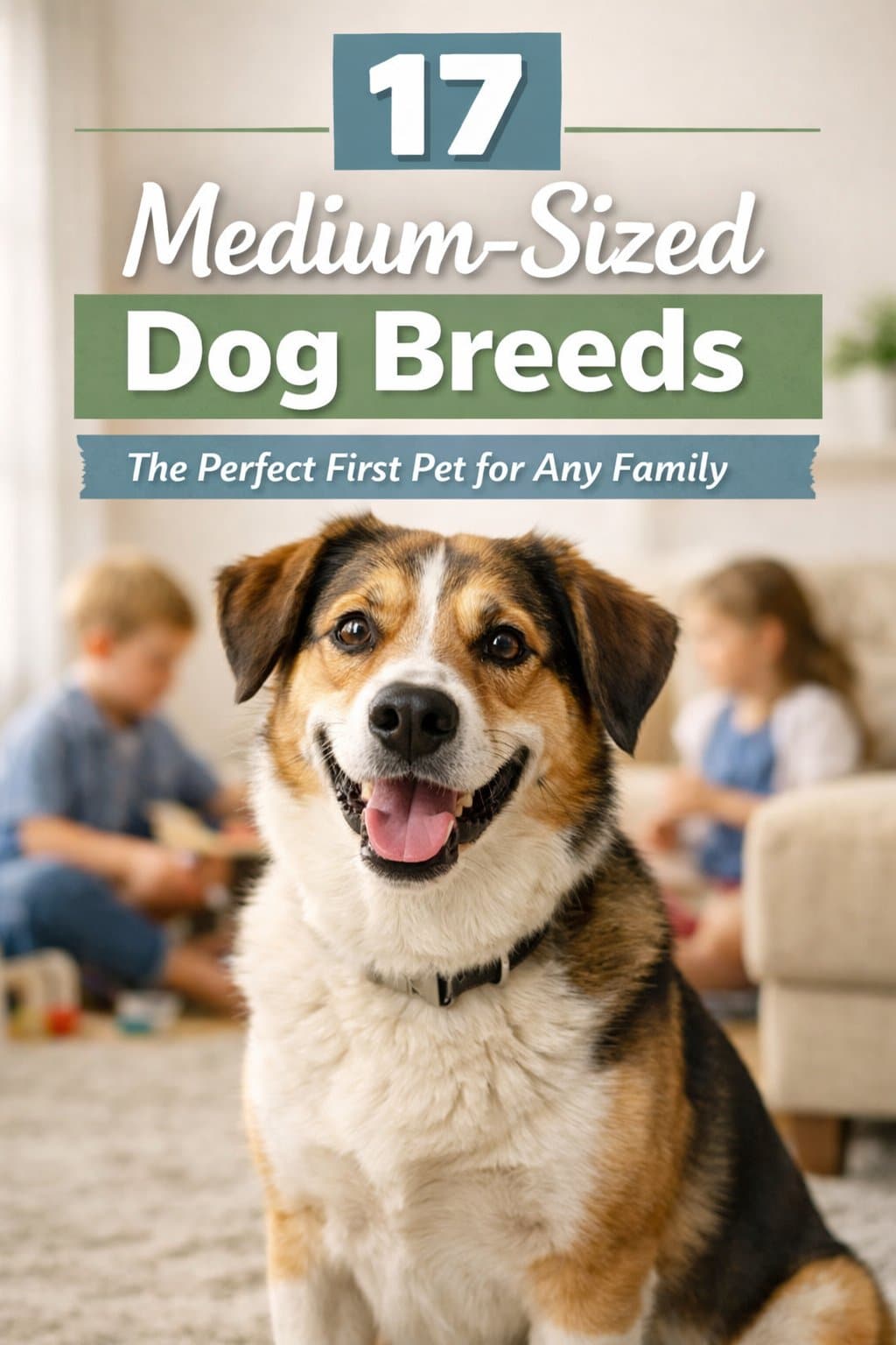17 Medium-Sized Dog Breeds That Are The Perfect First Pet For Any Family