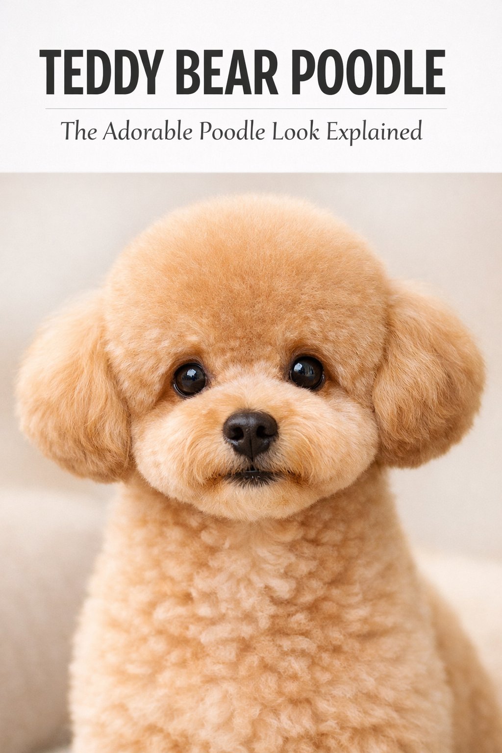 Teddy Bear Poodle: The Adorable Poodle Look Explained